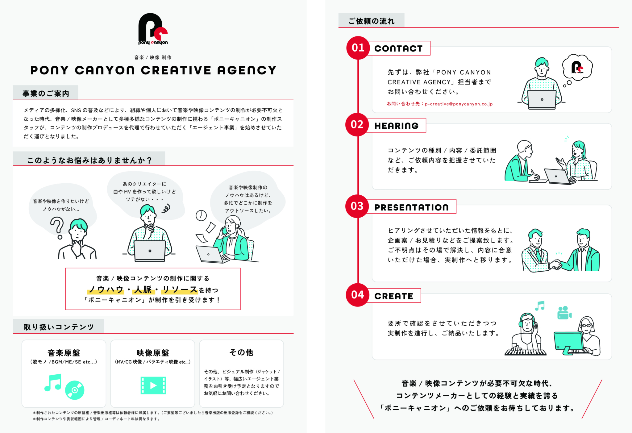 総合エンターテイメント企業 ポニーキャニオンが、音楽・映像コンテンツの制作エージェント事業「PONY CANYON CREATIVE AGENCY」を開始！ | PONY CANYON ...