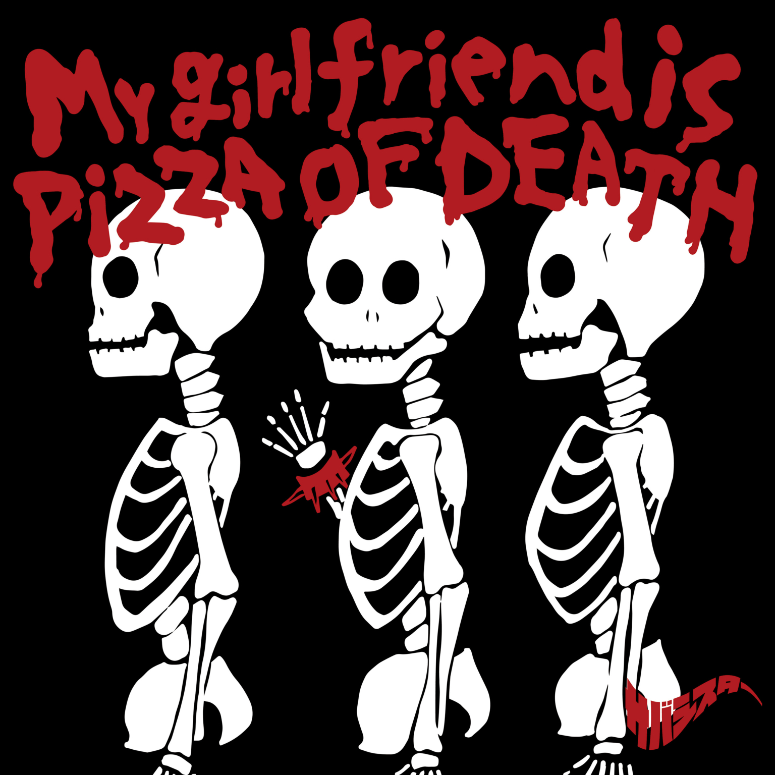 サバシスター、3rd EPリリース！タイトル曲「My girlfriend is PIZZA OF DEATH」MV公開！鋲ジャン＆スパイキー ...