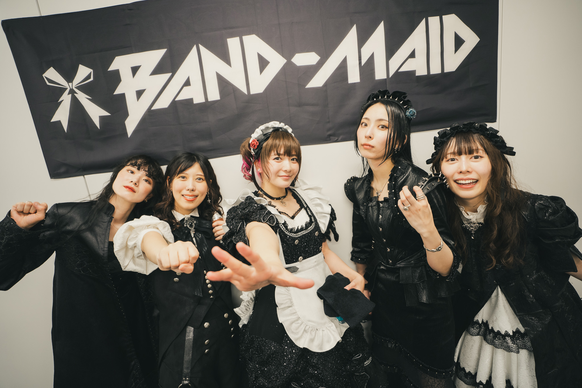 BAND-MAID、メイドの日に全国ツアー幕開け！2025年を駆け抜ける全国ツアーファイナルラウンドのスケジュール発表！ | PONY ...